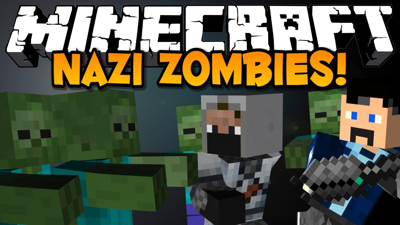 Minecraft Mini Game: NAZI ZOMBIES! - The Haunted House - YouTube