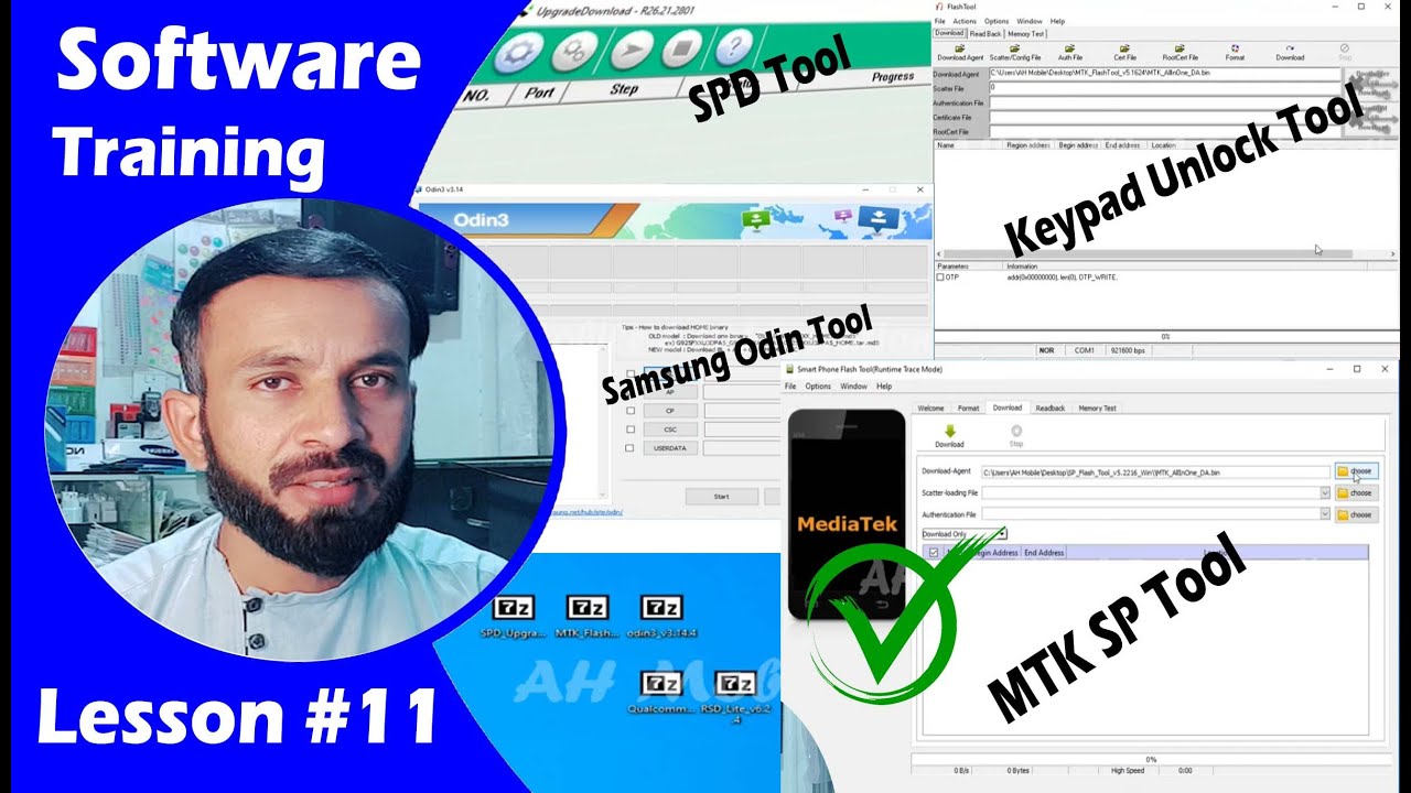 Mobile Software Training Course Free Lesson #11 Free Flashing Tools by AH Mobile & Refrigeration ...