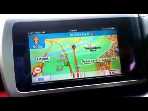 Carlink system on Elgrand E51 with iGO primo Navigation - YouTube