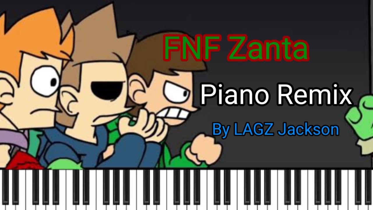 FNF Zanta Piano Remix - YouTube