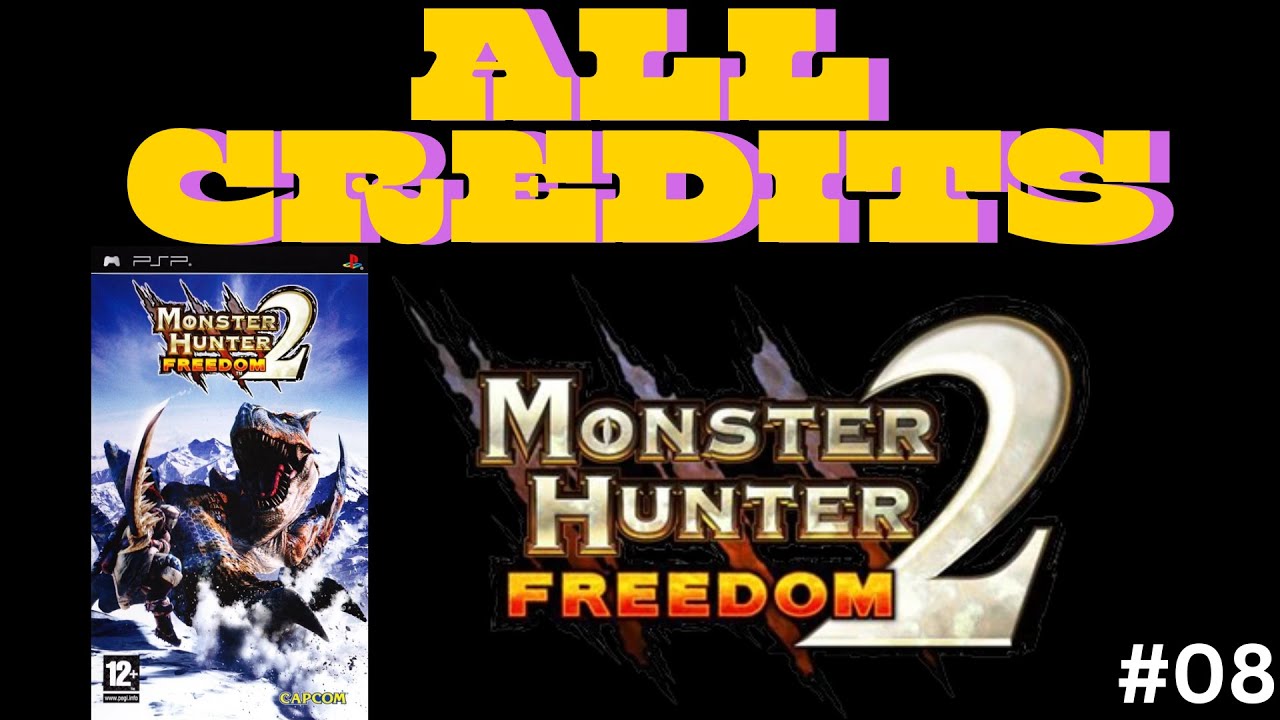 All Credits August (Monster Hunter Freedom 2 - PSP #08) - YouTube
