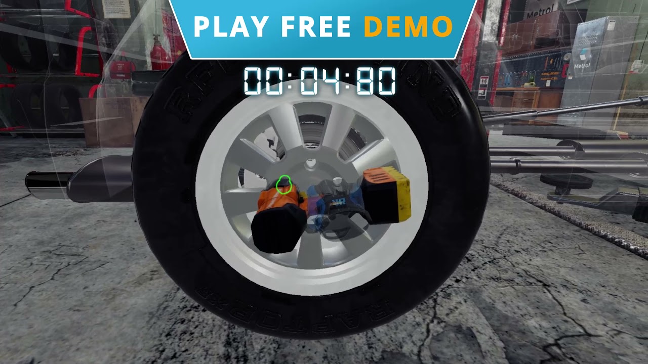 Car Mechanic Simulator VR - how fast you can change the tire? - YouTube