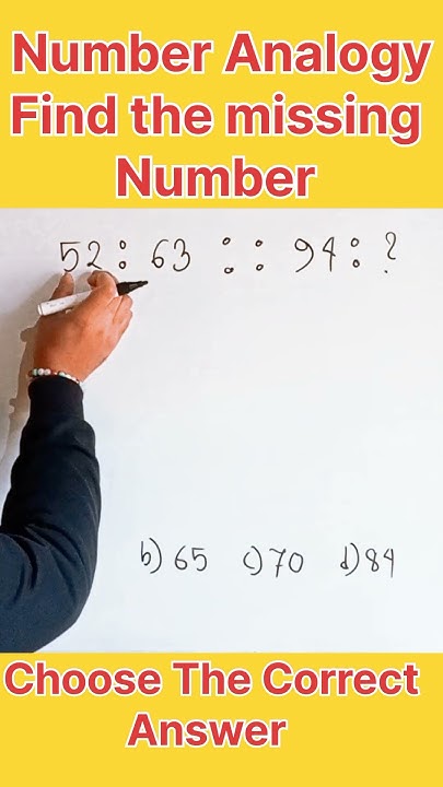 missing number kaise nikale।।how to find missing number।। #maths - YouTube