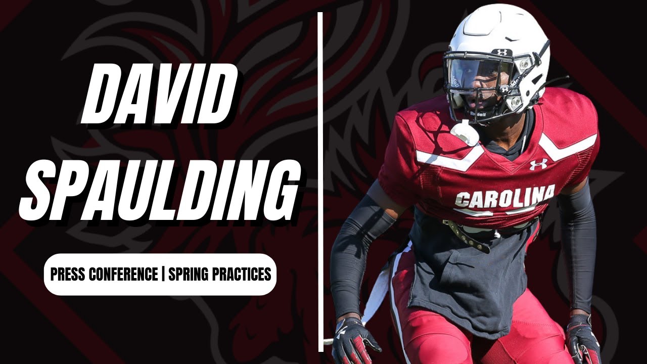DB David Spaulding spring football press conference | South Carolina ...