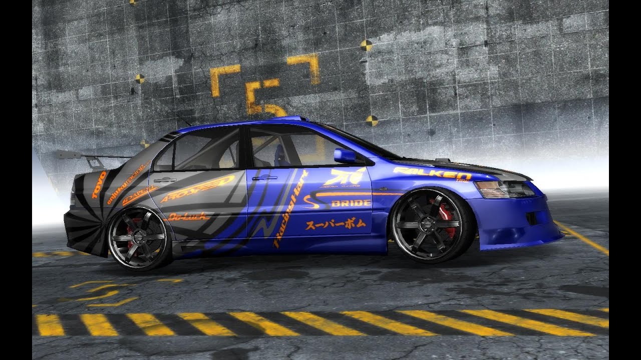 Need For Speed Pro Street - Mitsubishi Lancer Evolution IX - YouTube