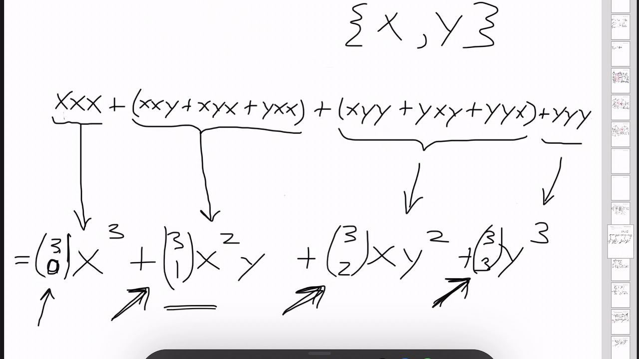Counting 3 Binomial Theorem - YouTube