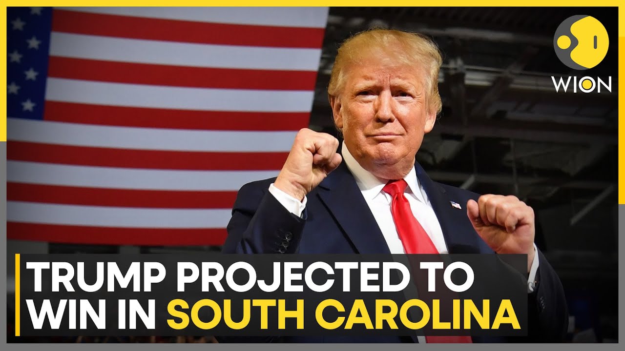 US Elections 2024: Trump projected to win South Carolina primary | WION ...