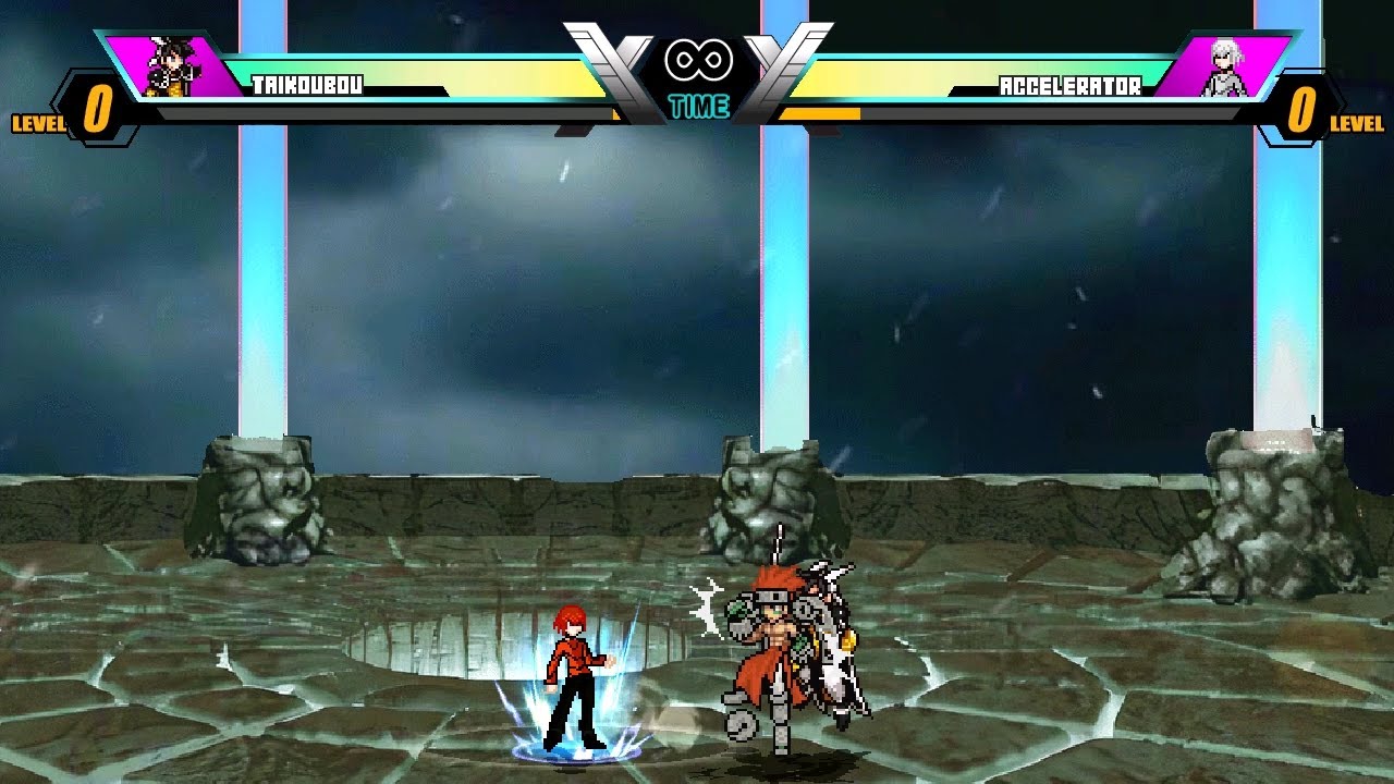 Taikoubou VS Accelerator Jump Force Mugen - YouTube