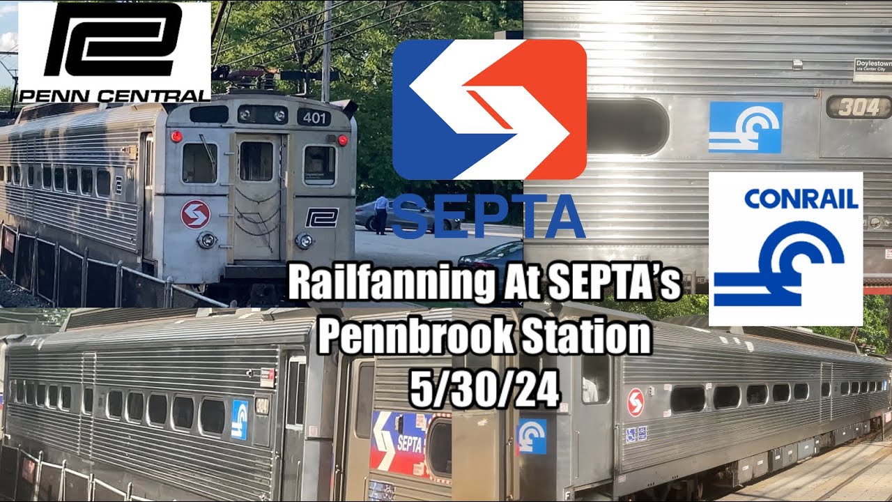 Railfanning At SEPTA’s Pennbrook Station 5/30/24 - YouTube
