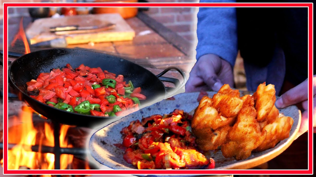 Dutch fried fish (kibbeling) & Moroccan sauce - YouTube