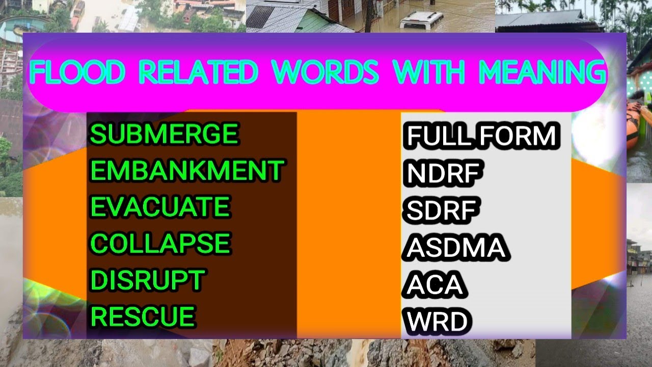 FLOOD RELATED WORDS WITH MEANING YouTube flood-related-words-with-meaning-youtube