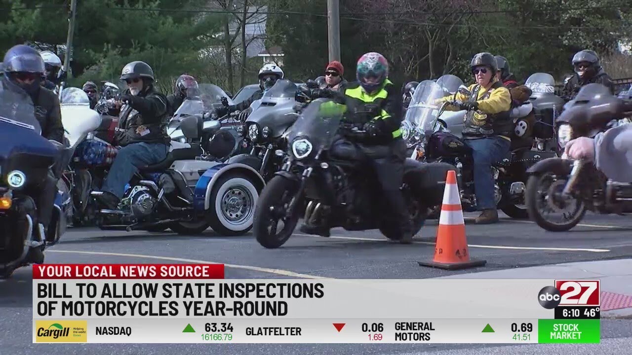 Changes proposed for Pennsylvania motorcycle inspections - YouTube