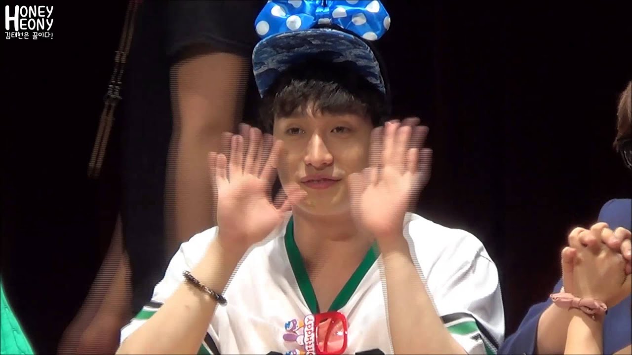 140615 명동 팝업스토어 오픈기념 김공 팬싸인회 제국의아이들 김태헌 Youtube