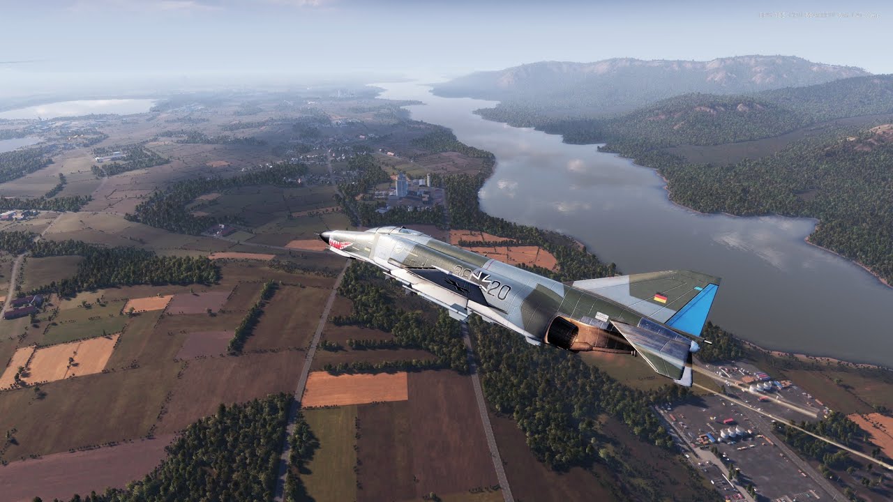 Luftwaffe F-4F Phantom II shoots down MiG-29 #warno #rts #luftwaffe # ...