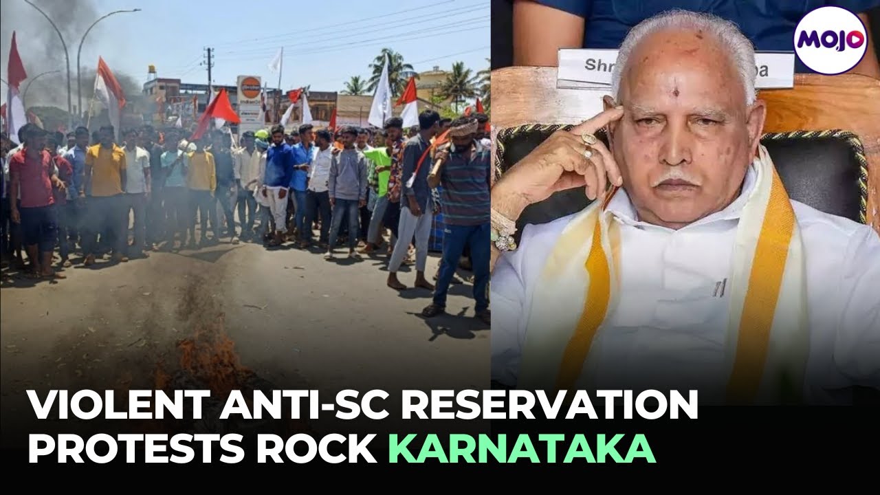 Stones Pelted, Protestors Lathicharged: Massive Protests In Karnataka ...