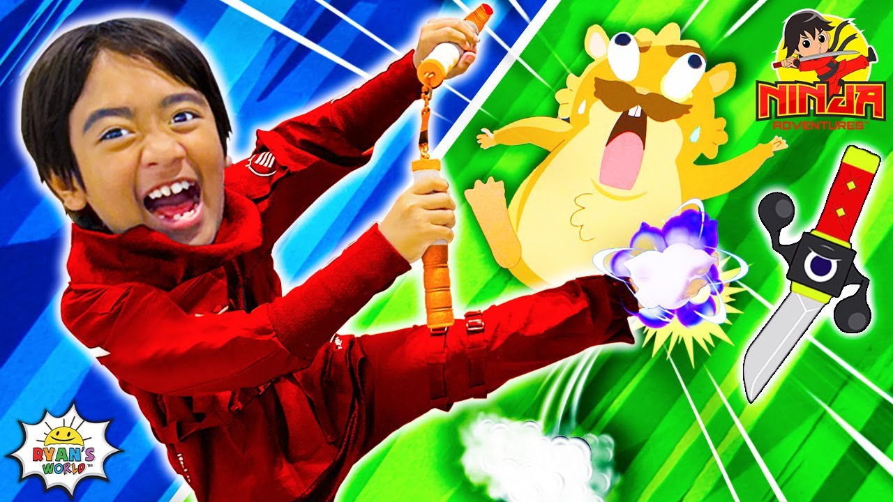 Ryan Ninja saves Daddy FULL EPISODE Cartoon animation - YouTube
