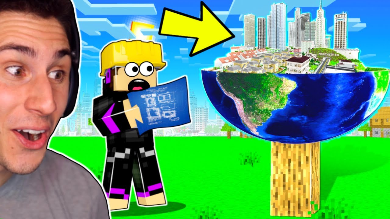 I Built A CITY IN A TREE! | Minecraft - YouTube