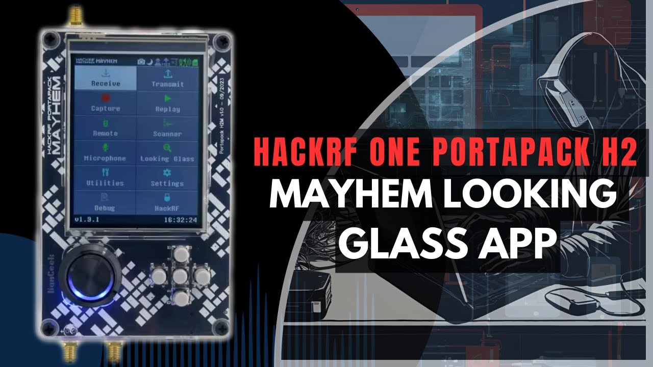 Mayhem's Looking Glass App Window to the Radio World - YouTube