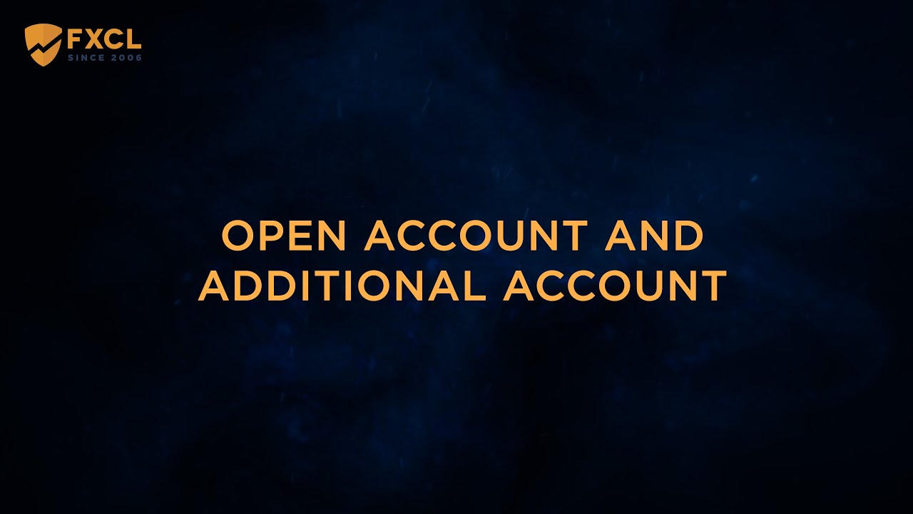 Open Account and Additional Account - YouTube