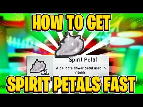 Fastest Way To Get A Spirit Petal In Roblox Bee Swarm Simulator - YouTube