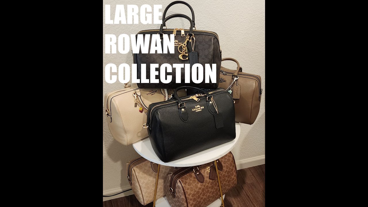 Coach Large Rowan Collection - YouTube