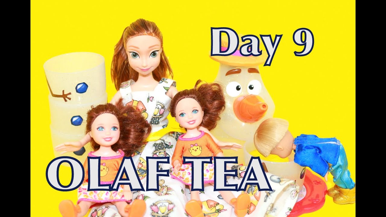 Frozen Anna SUMMER FUN OLAF Summer Tea Party Review - YouTube