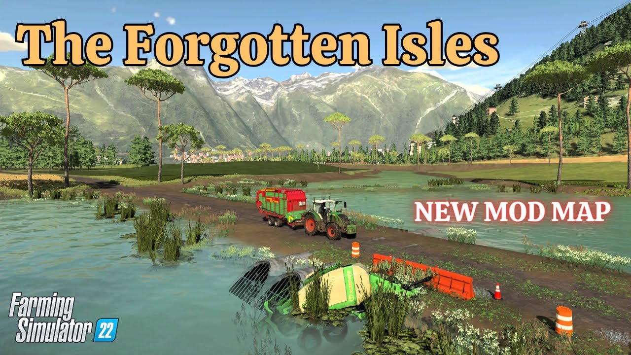 "THE FORGOTTEN ISLES" FS22 Map Tour/Review | New Mod Map | Farming ...
