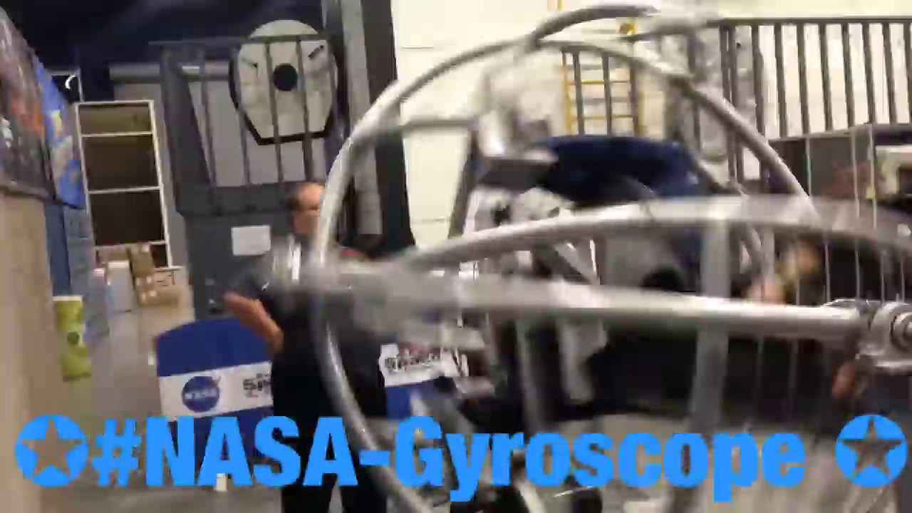 USA Trip Experience 3 - NASA ATX Training Centre - Gyroscope Experience ...