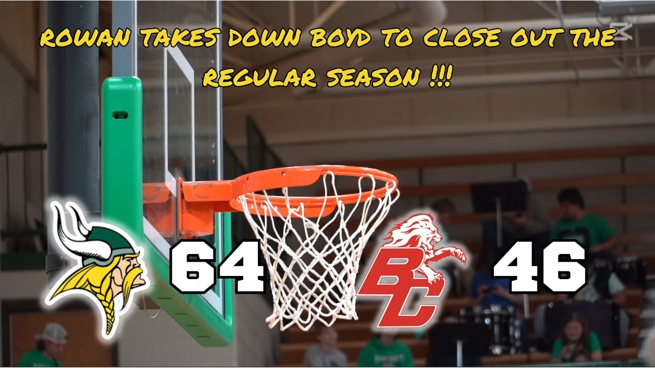 Rowan County vs Boyd County | KHSAA Girls Basketball | 02-21-2025 - YouTube