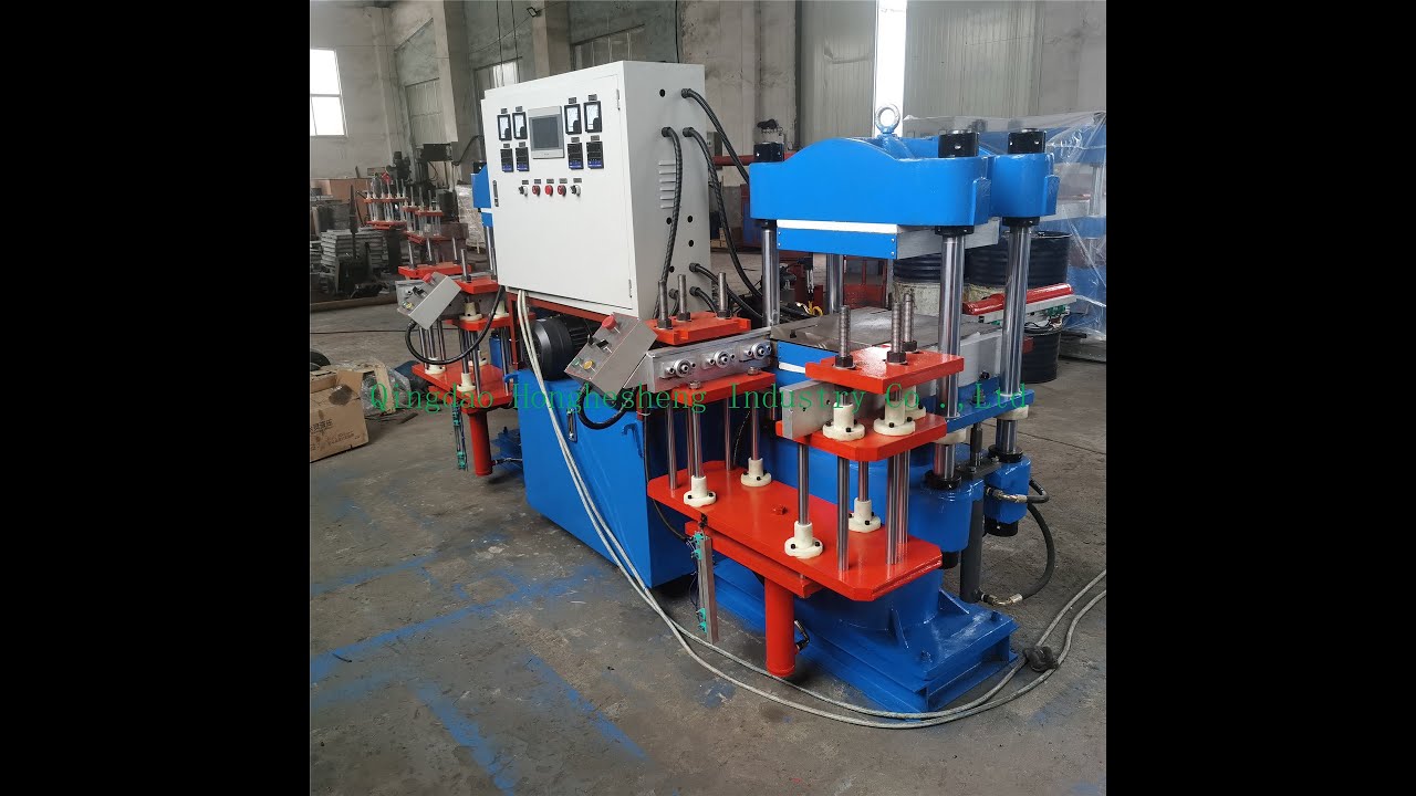 80T Twin Plate 2RT Vulcanizing Press, Duplex Vulcanizing Press, twin ...