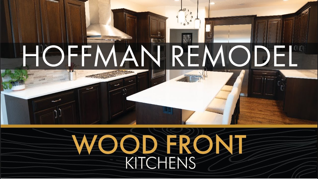 Wood Front Kitchens Hoffman Remodel - YouTube