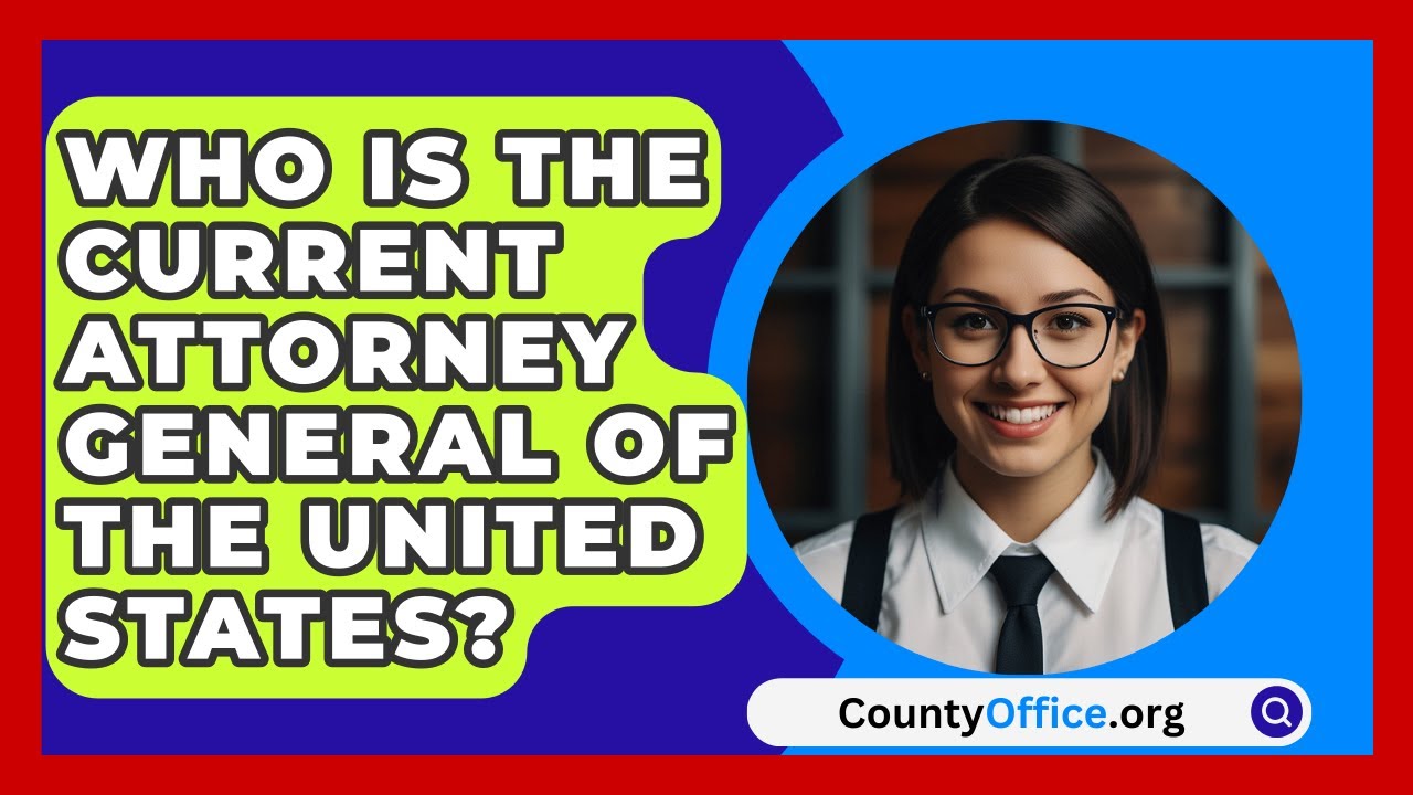 Who Is The Current Attorney General Of The United States ...