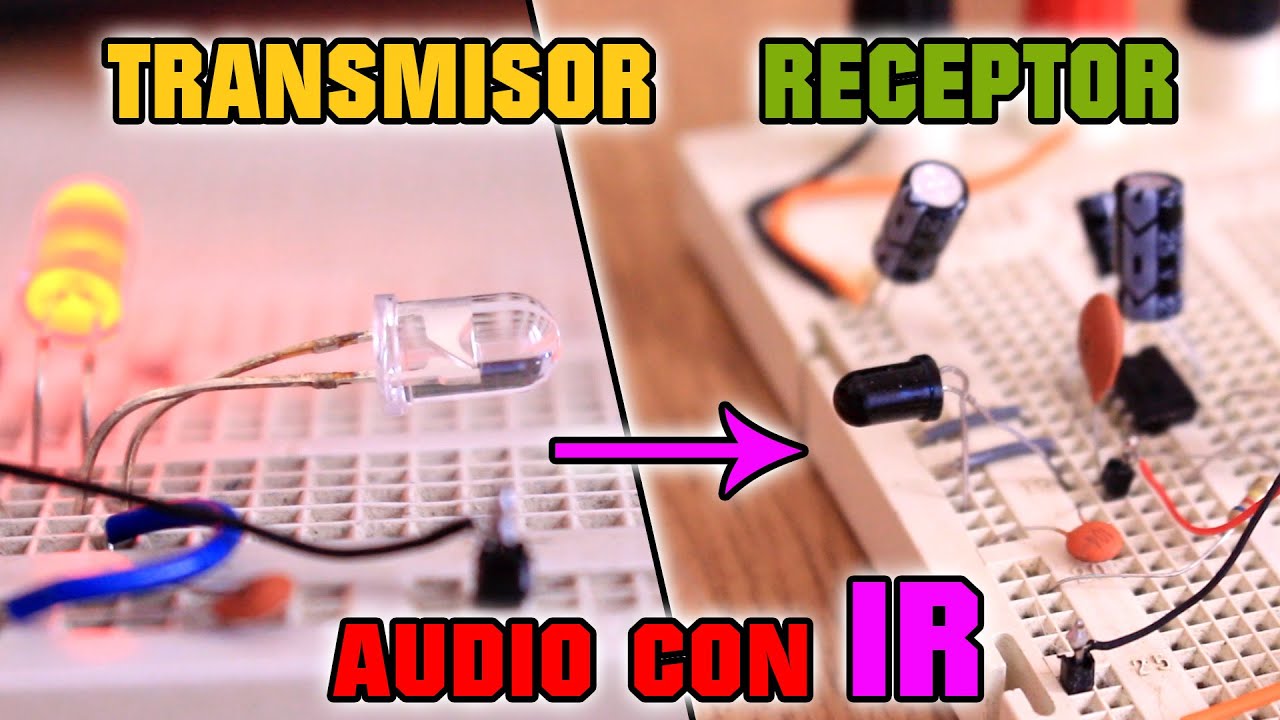 Transmisión Audio Con Luz Infrarroja Pr#96 - YouTube
