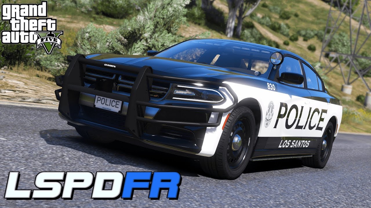 LSPDFR #172 - Racing Through Scenes! (2018 Dodge Charger) - YouTube