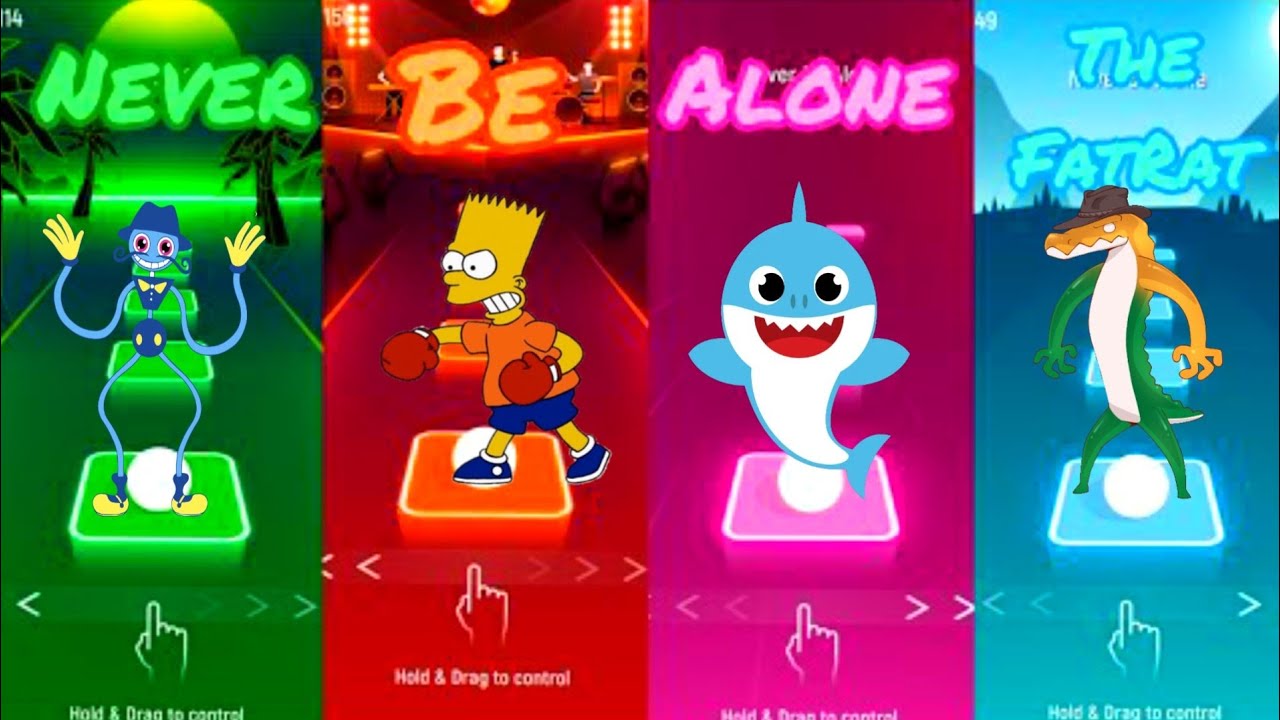 Daddy Long Legs🆚The Simpsons🆚Baby Shark🆚Gummigoo💦Who is best?? - YouTube