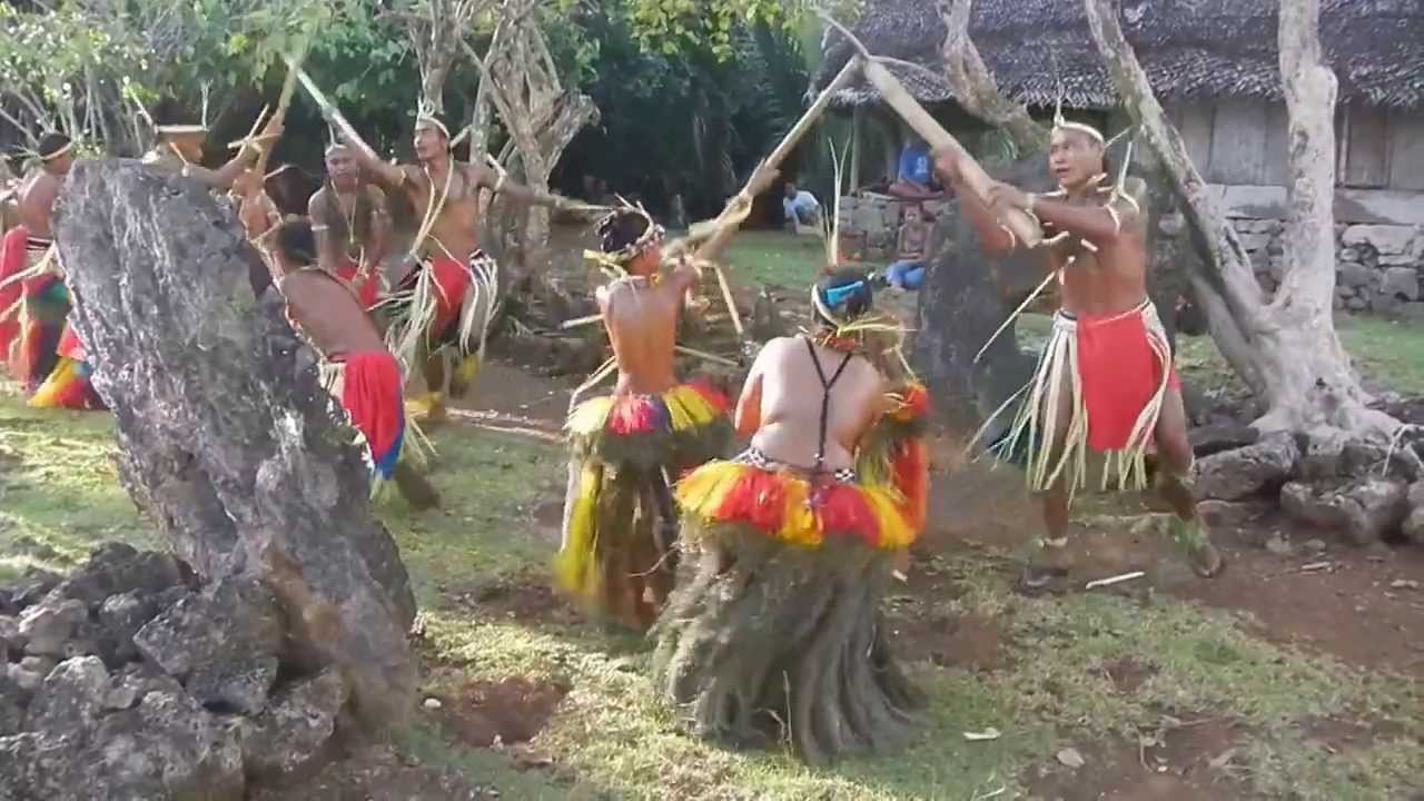 Yap Island Stick Dance - YouTube