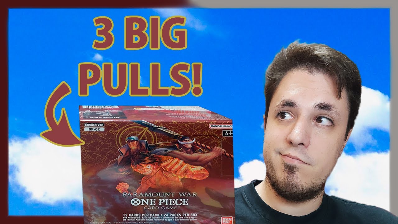 Opening A PARAMOUNT WAR Booster Box ENGLISH One Piece Card Game opening-a-paramount-war-booster-box-english-one-piece-card-game