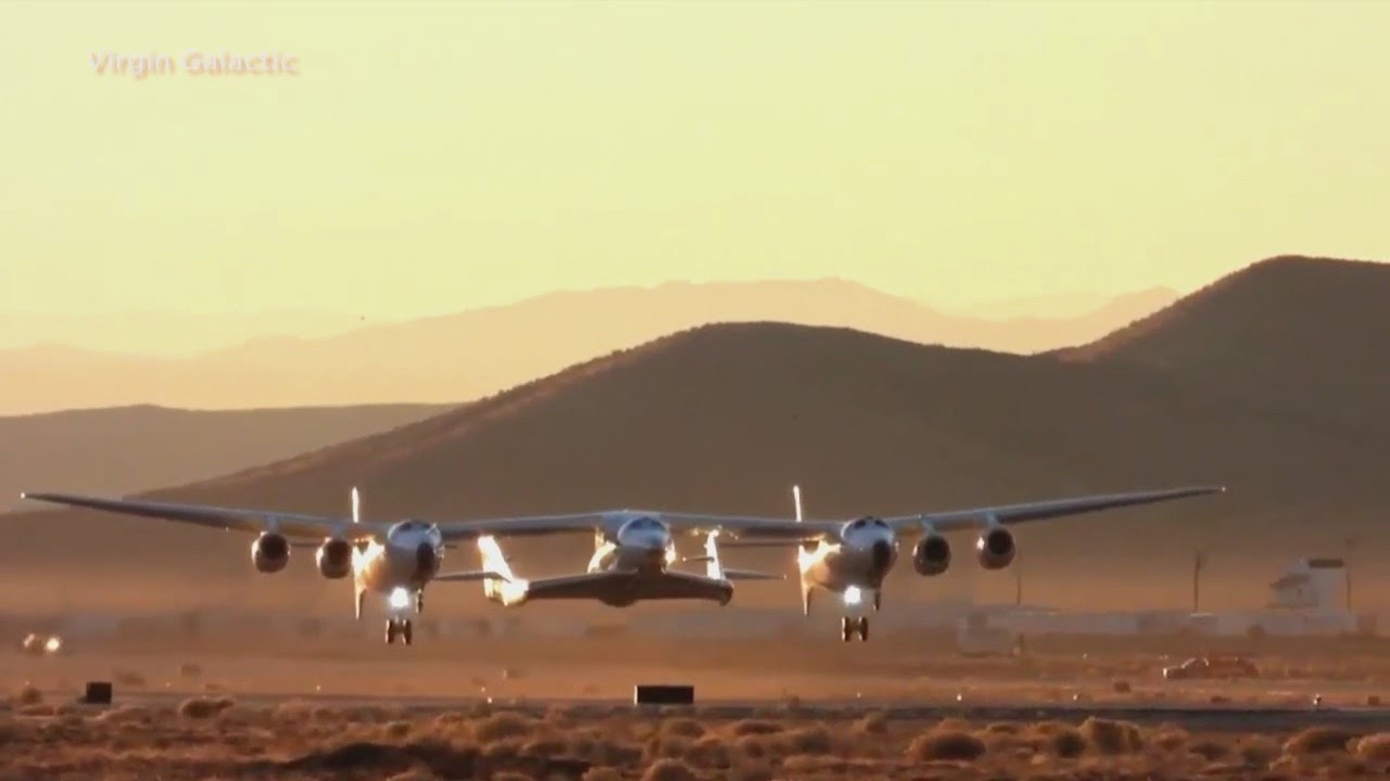 Virgin Galactic launch - YouTube