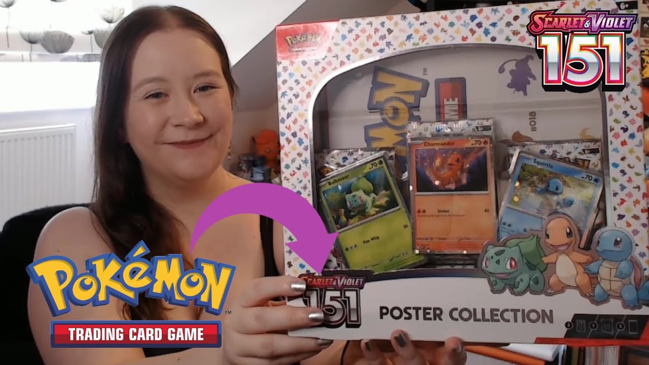 GEN 1 PAIN & PROMOS!! Pokémon 151 poster collection opening - YouTube