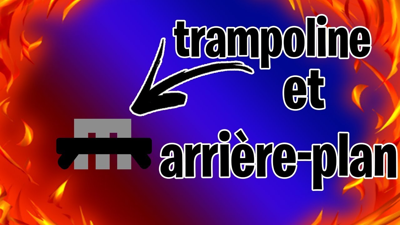 FAIRE UN JEU DE PLATEFORME SUR SCRATCH |#3 "Trampolines et arrière plan" - YouTube
