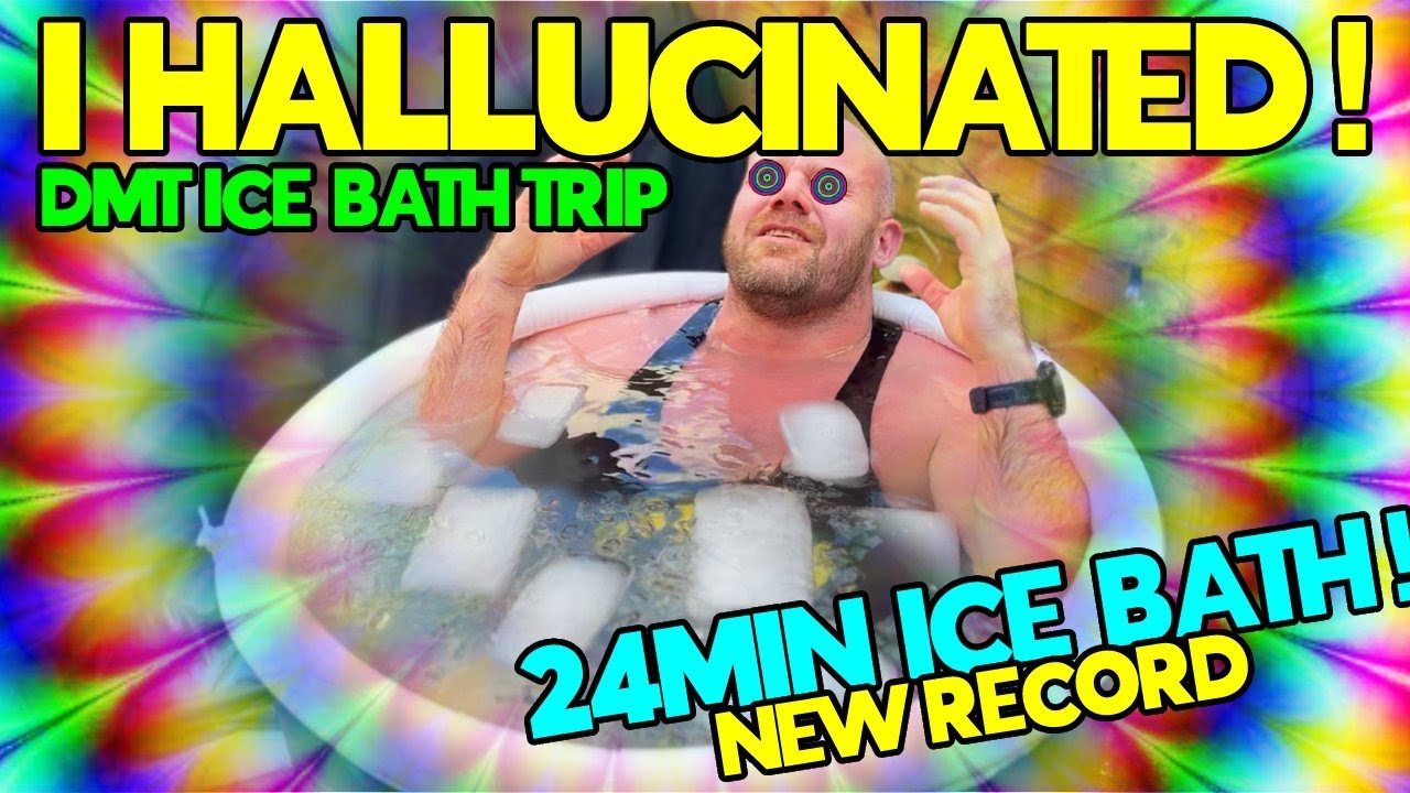 I hallucinated during my longest & hardest ice bath! DMT RELEASE ...