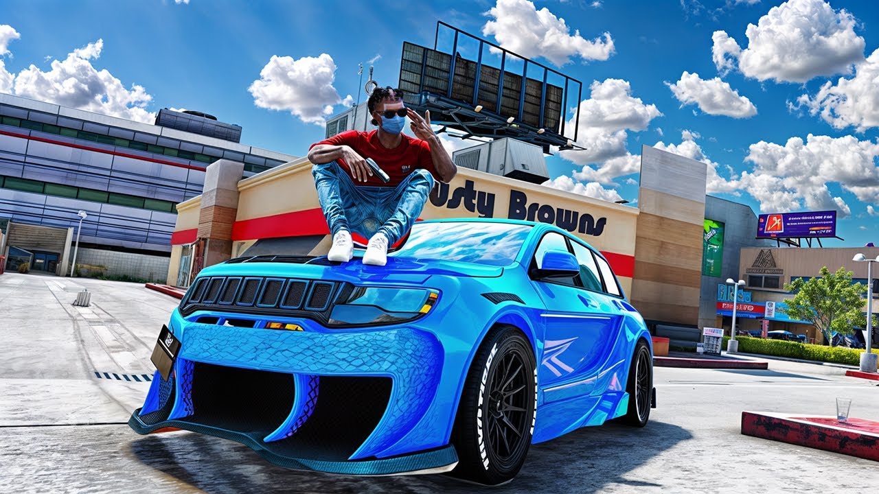 Sliding on my OPPS in a 1000HP TRACKHAWK in GTA 5 RP! - YouTube