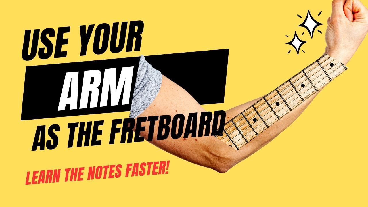 Use Your ARM as Fretboard! GREAT for Technique & Memory! - YouTube
