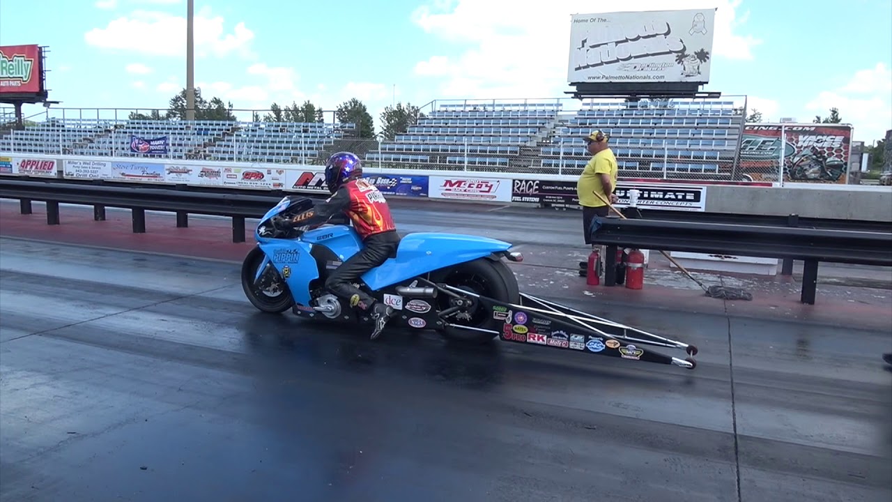 Friday Testing - Chip Ellis Pro Stock Motorcycle - YouTube