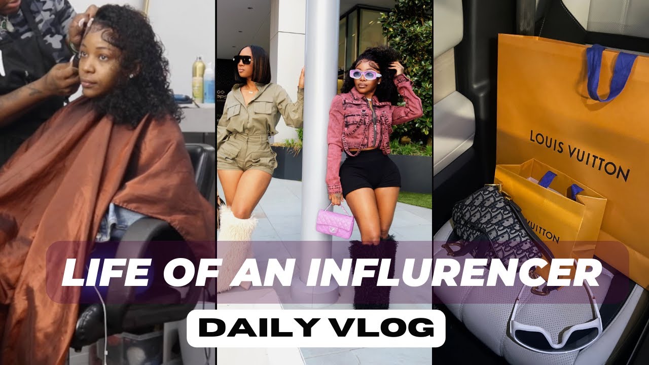 LIFE OF AN INFLUENCER VLOG |GIRLY DATE + POSH BOB IS BACK+ NATURAL ...
