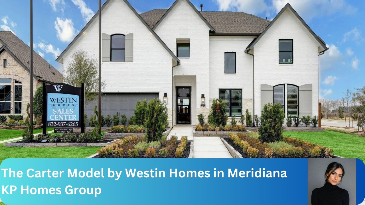 The Popular Carter Model by Westin Homes in Meridiana - YouTube
