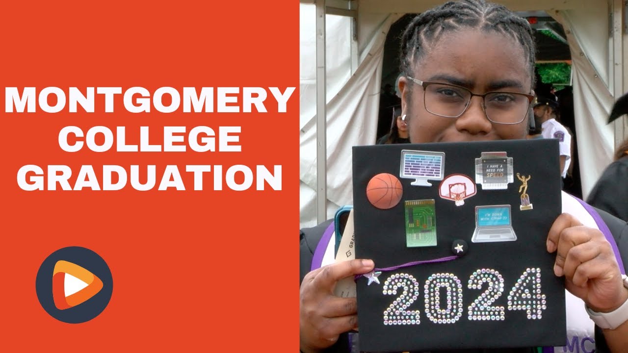 Montgomery College Graduates Walk the Stage in Rockville - YouTube