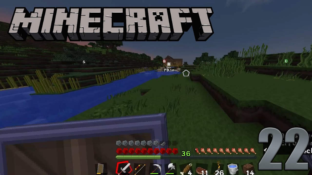 Minecraft #22 - Wieder daheim // mit @rasierkoffer - YouTube