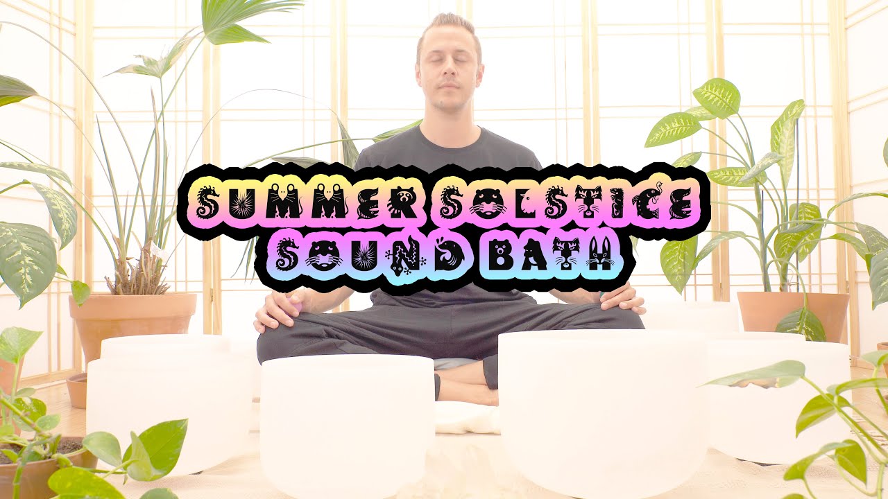 11 Minute Morning Sound Bath for Summer Solstice | Wake Up | Early ...