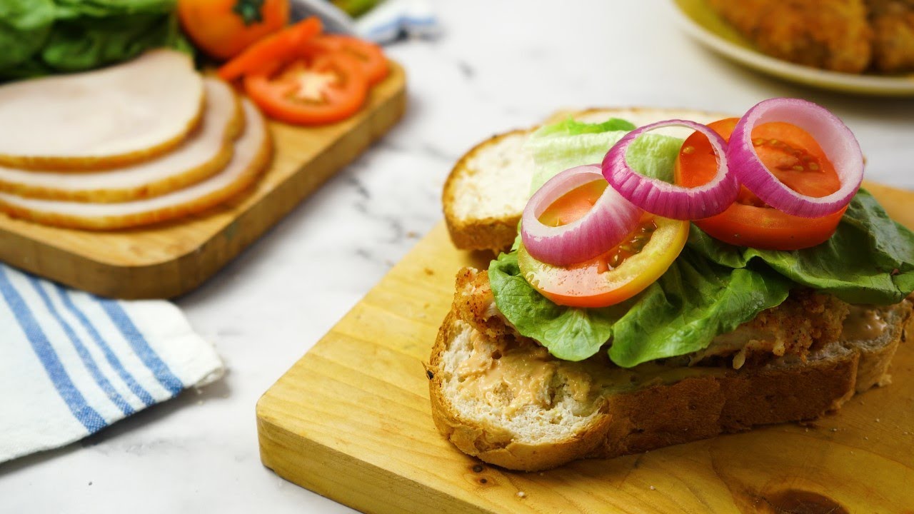 How to Make a Chicken Sandwich - YouTube